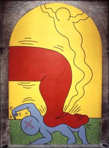 The Ten Commandments By Keith Haring , 1985 – NQETJ