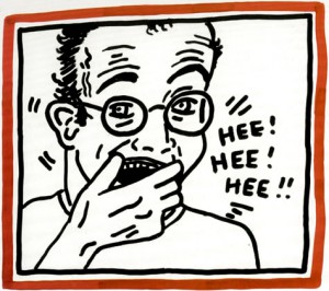 Untitled (Self-Portrait) | Keith Haring