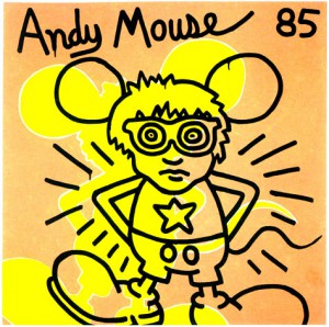 Andy Mouse | Keith Haring